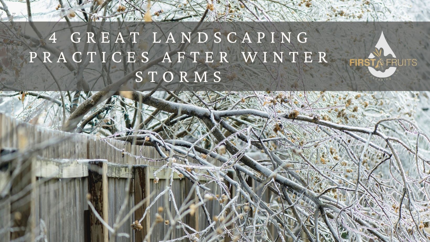 4 Great Landscaping Practices After a Winter Storm
